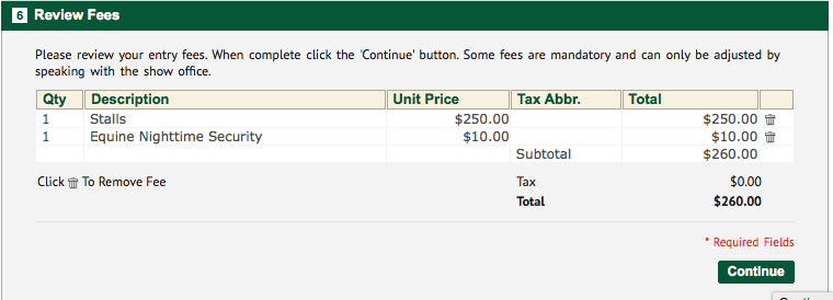 How to Create an Online Entry – ShowGroundsOnline